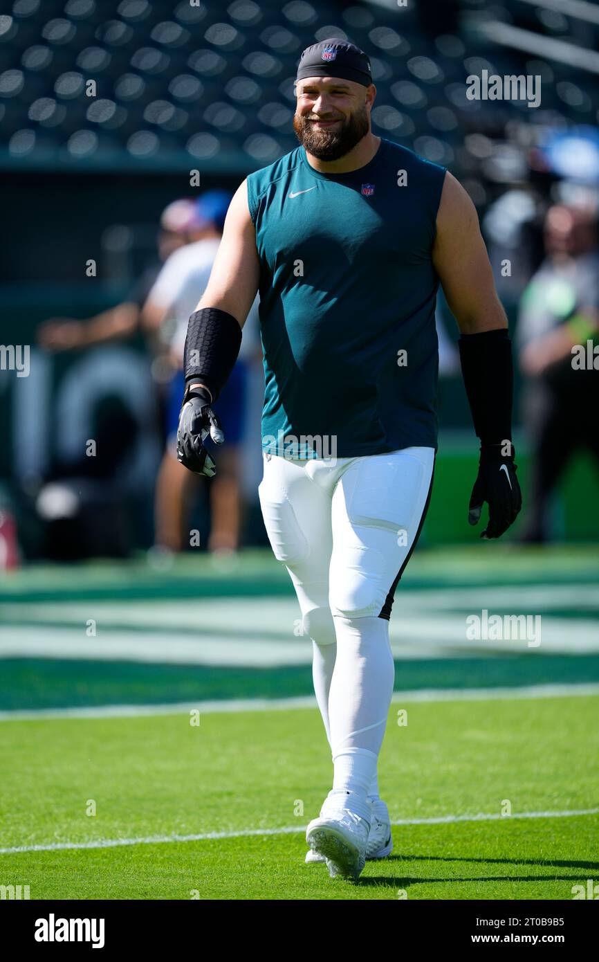 Philadelphia Eagles' Lane Johnson in action before an NFL football game ...