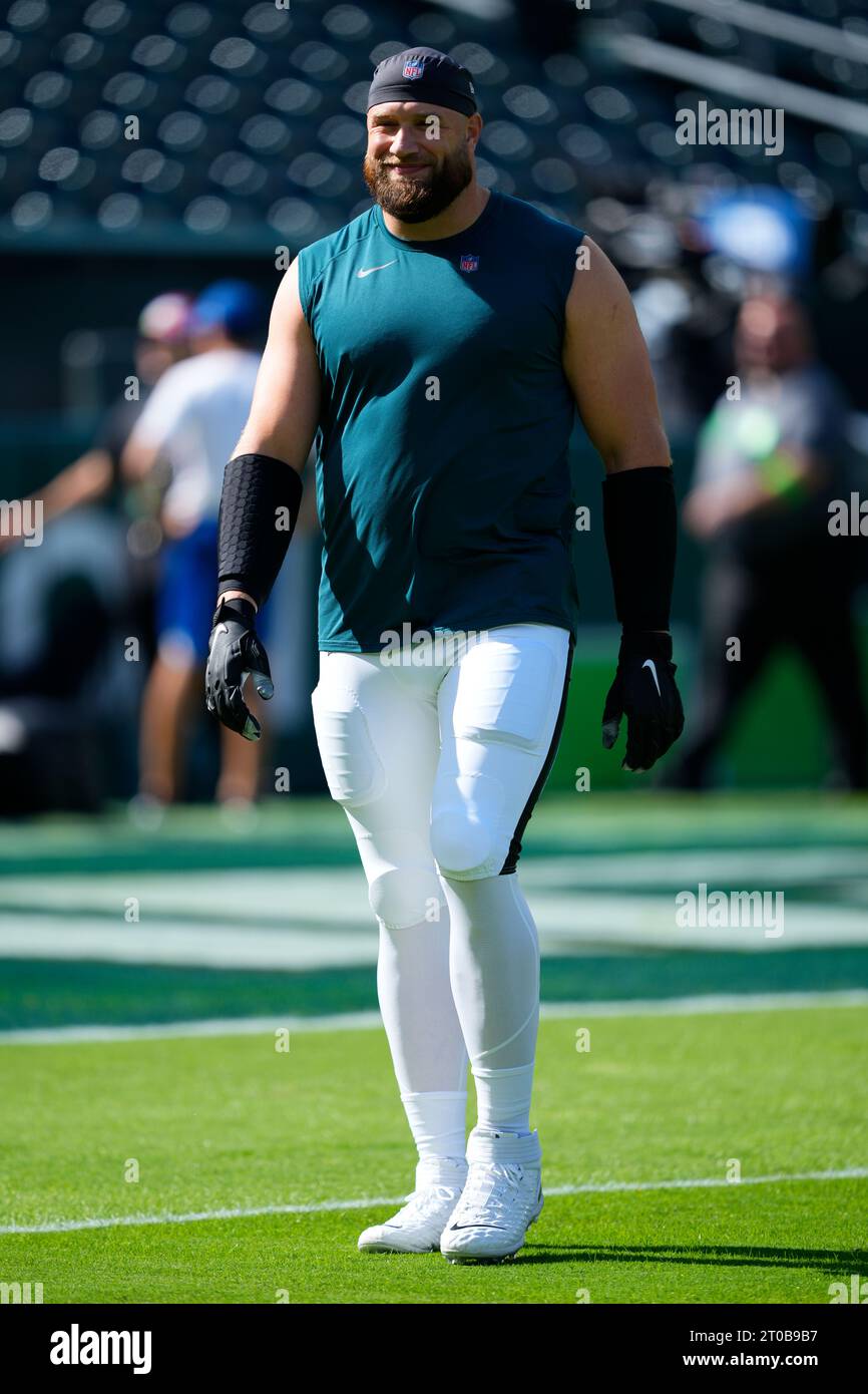 Philadelphia Eagles' Lane Johnson in action before an NFL football game ...