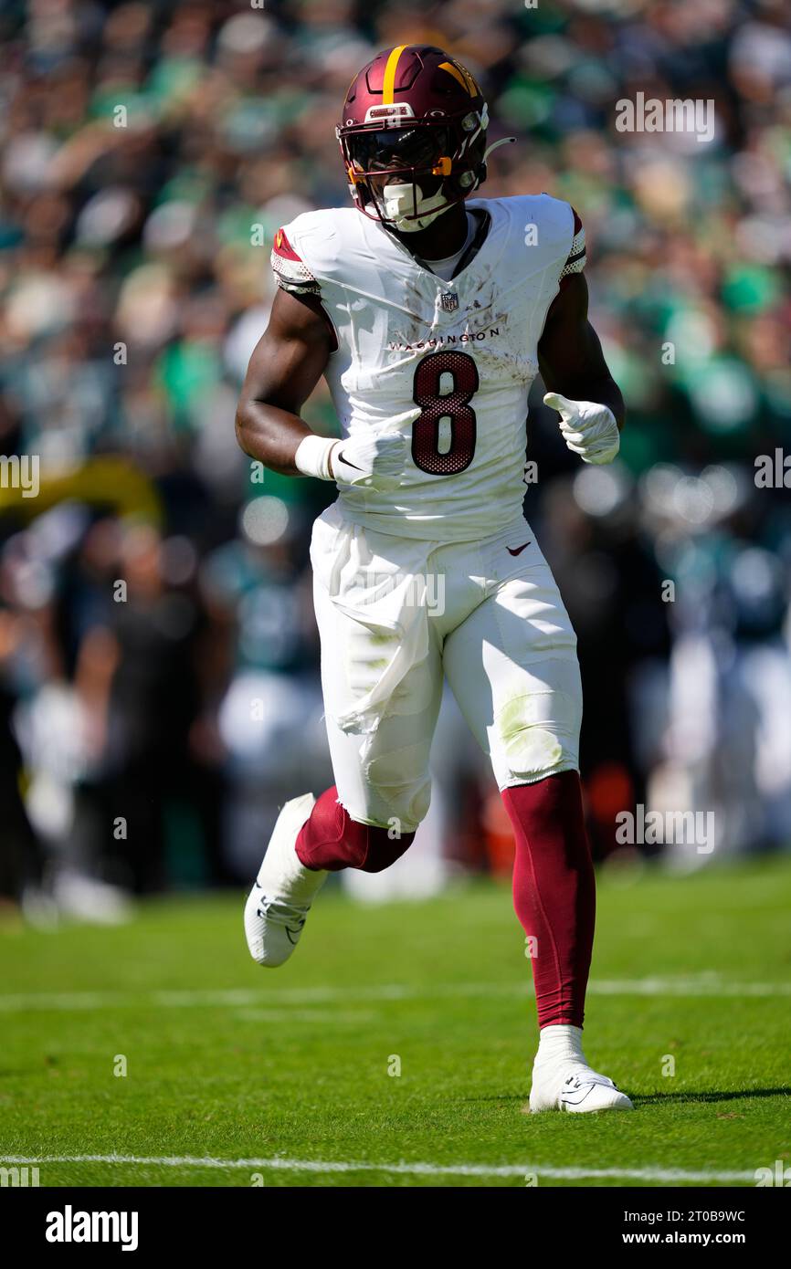 Washington Commanders' Brian Robinson Jr. in action before an NFL ...