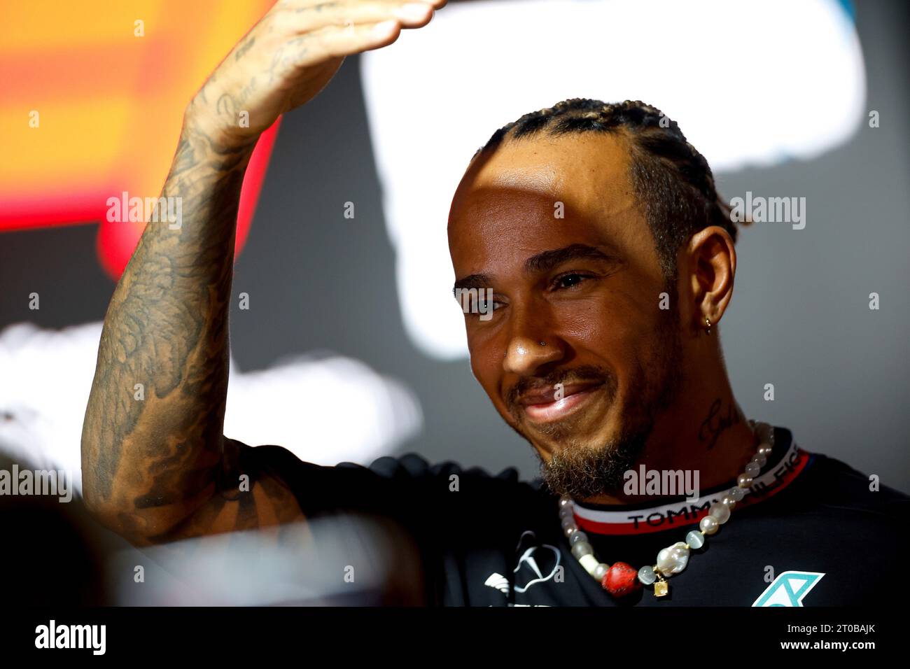 Doha, Qatar. 5th Oct, 2023. #44 Lewis Hamilton (GBR, Mercedes-AMG ...