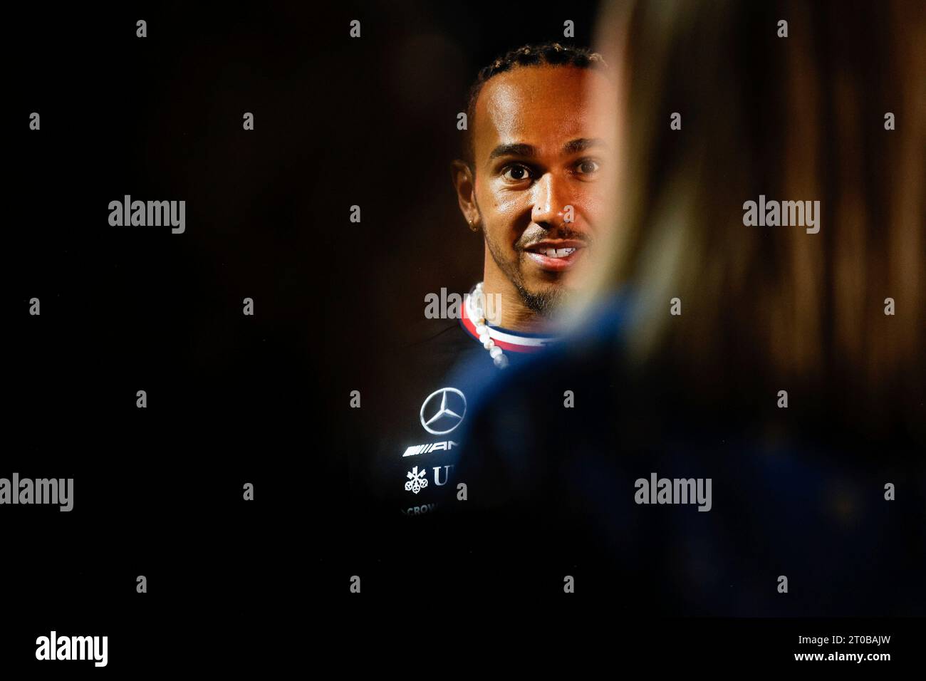 Doha, Qatar. 5th Oct, 2023. #44 Lewis Hamilton (GBR, Mercedes-AMG ...