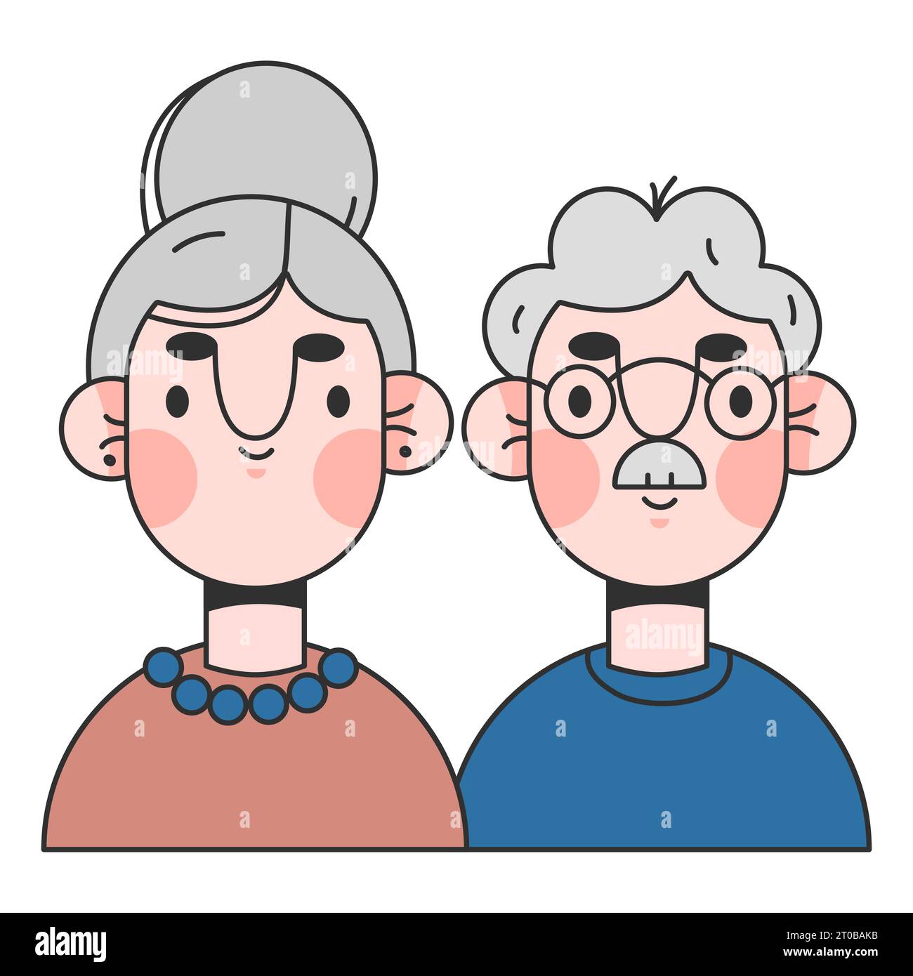 Adult male avatar elder hi-res stock photography and images - Alamy