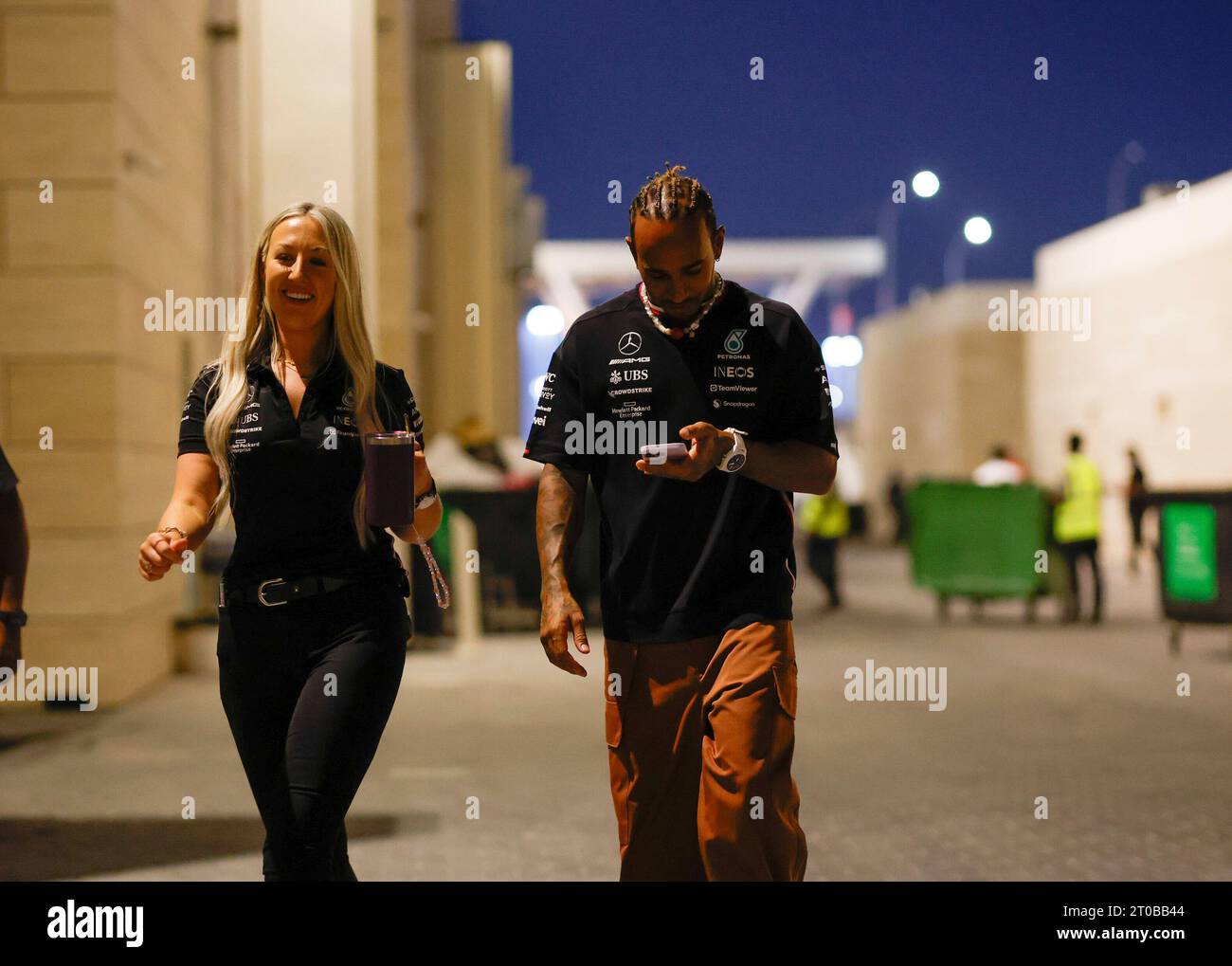 Doha, Qatar. 5th Oct, 2023. #44 Lewis Hamilton (GBR, Mercedes-AMG ...