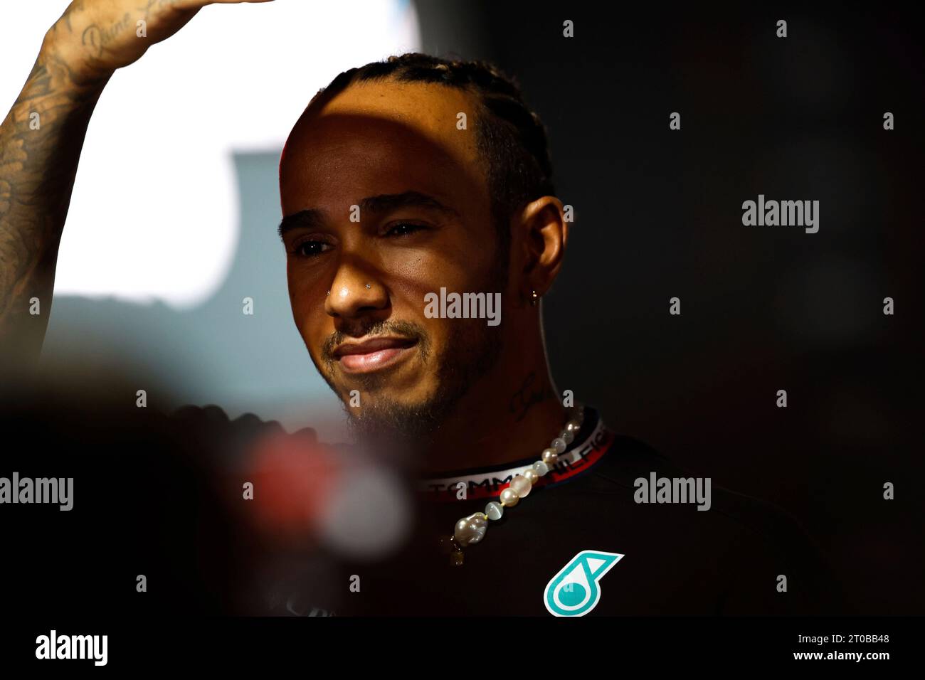 Doha, Qatar. 5th Oct, 2023. #44 Lewis Hamilton (GBR, Mercedes-AMG ...