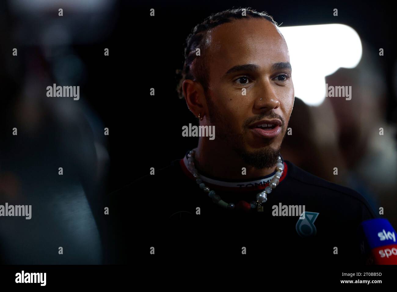 Doha, Qatar. 5th Oct, 2023. #44 Lewis Hamilton (GBR, Mercedes-AMG ...