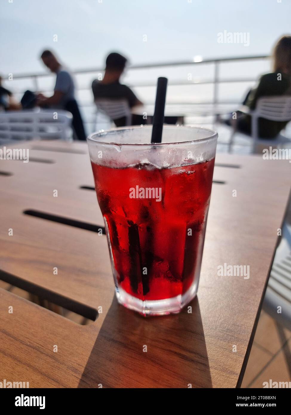 Food and drinks on a ship hotel Stock Photo - Alamy