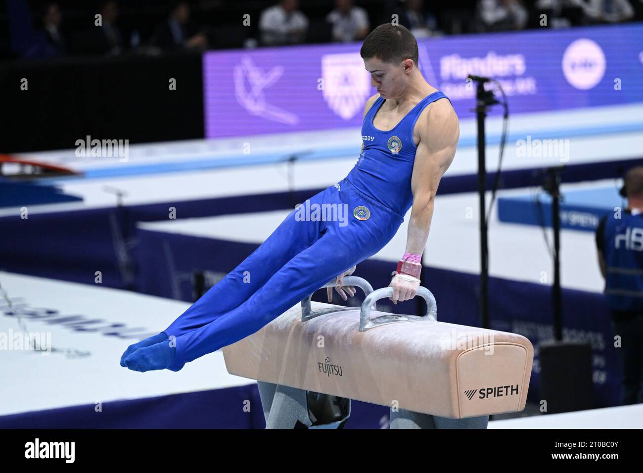 Antwerp, Belgium. 05th Oct, 2023. Mario Macchiati (ITA) POmmel Horse ...