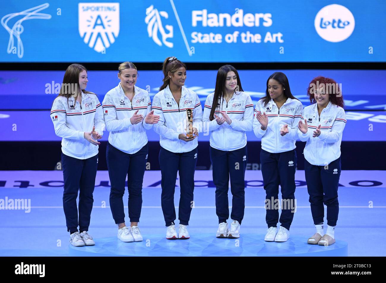 Antwerp, Belgium. 05th Oct, 2023. Team France won the "Fujitsu Infinity ...