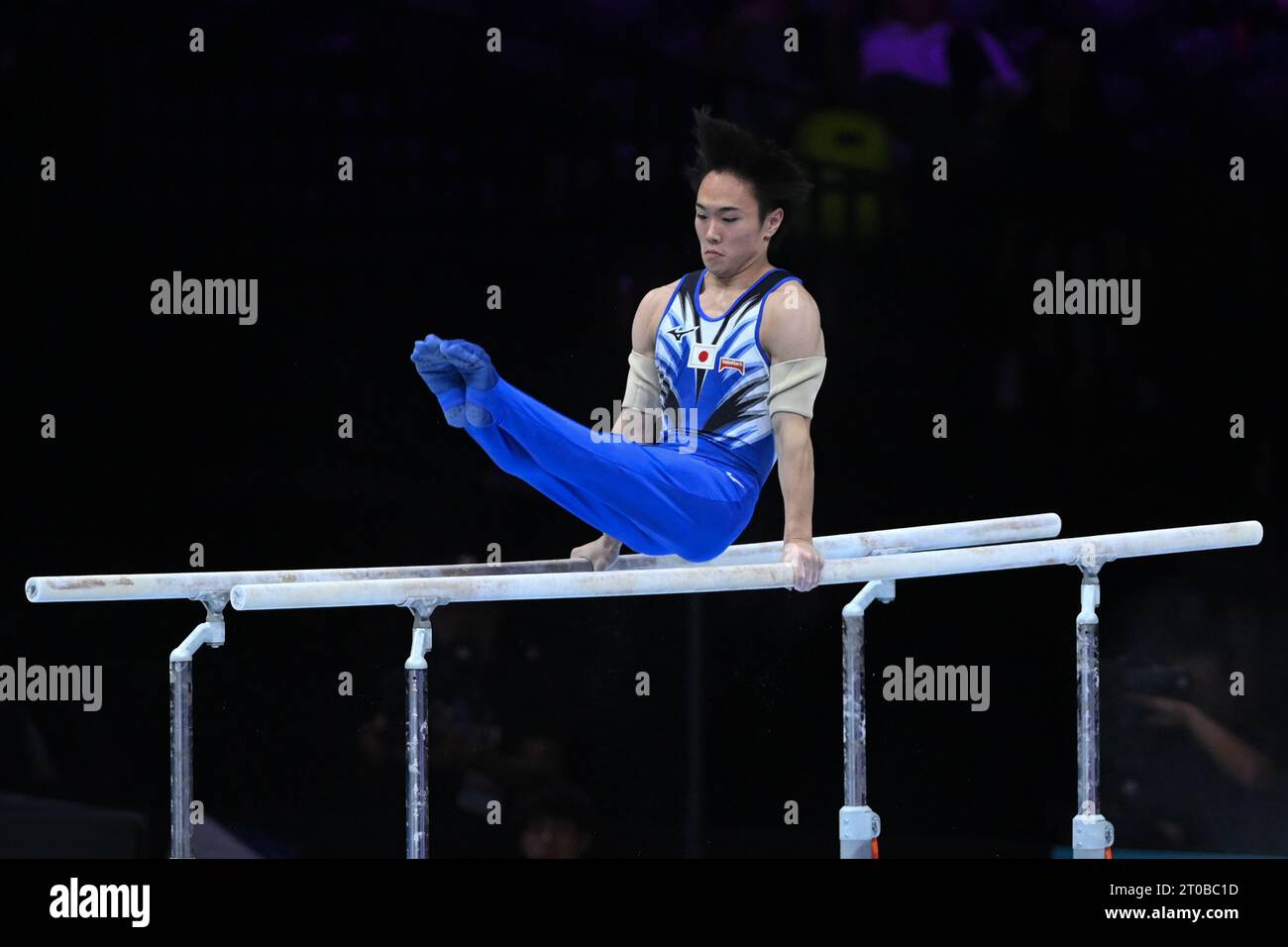 Antwerp, Belgium. 05th Oct, 2023. CHIBA Kenta (JAP) parallel bars ...