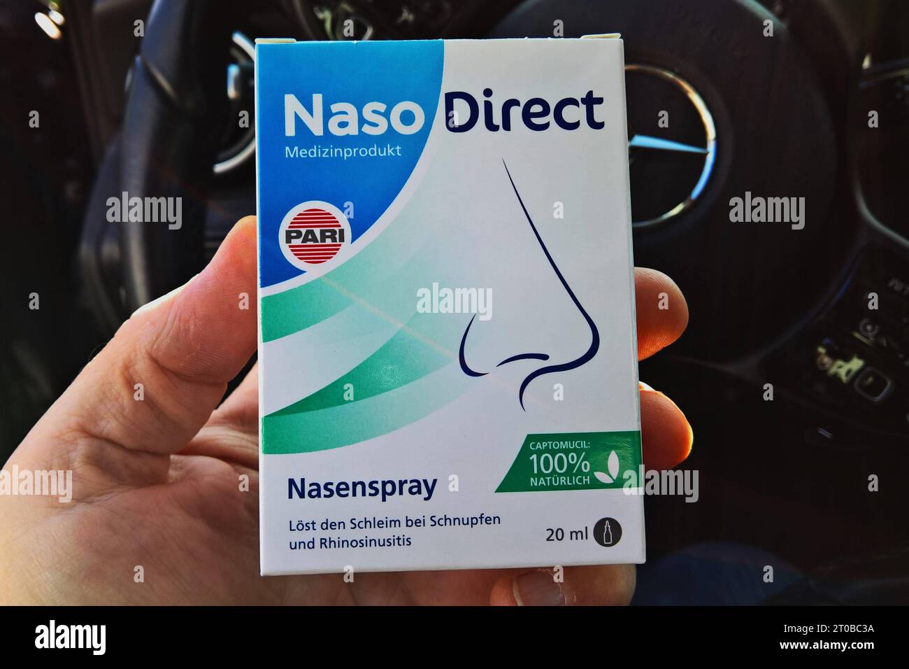 PARI Naso Direct - Nasenspray aus der Apotheke. Wird verschrieben bei ...
