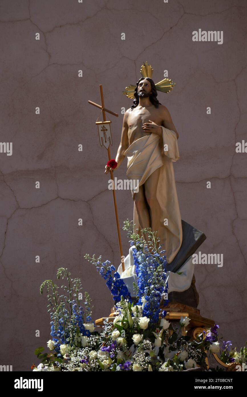 jesus christ in procession Stock Photo - Alamy