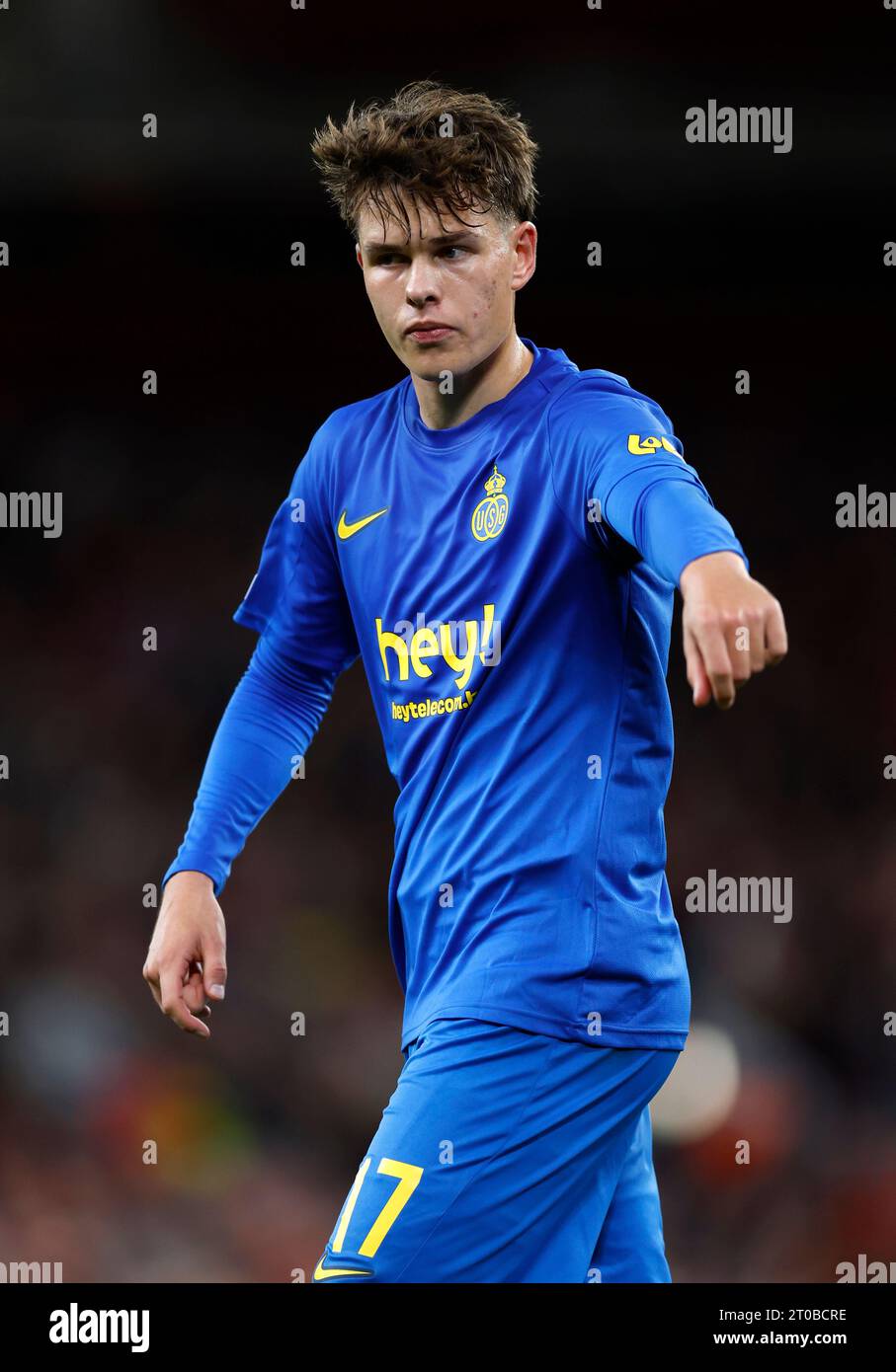 Union SG's Casper Terho during the UEFA Europa League Group E match at ...