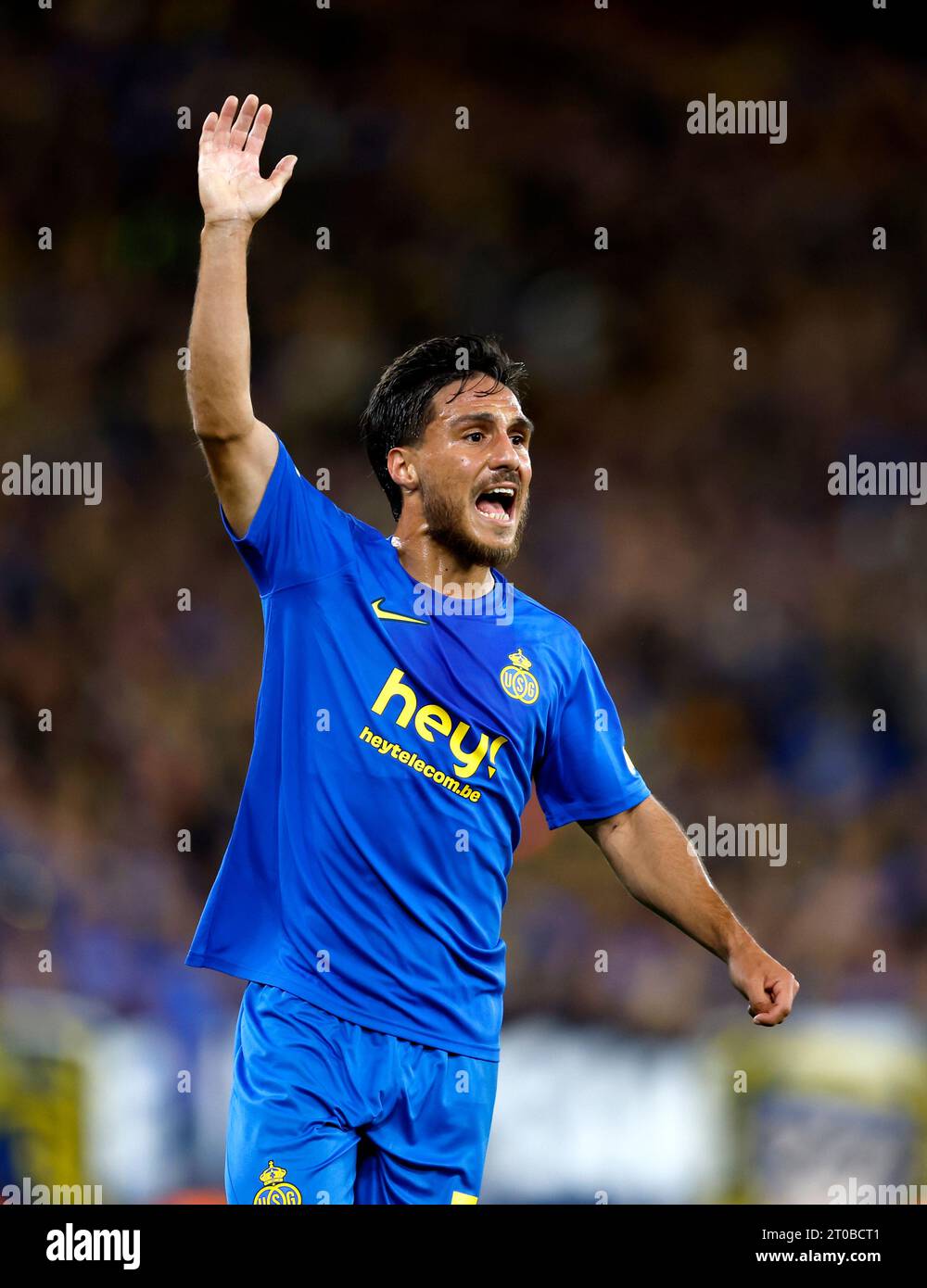 Union SG's Kevin Mac Allister during the UEFA Europa League Group E ...