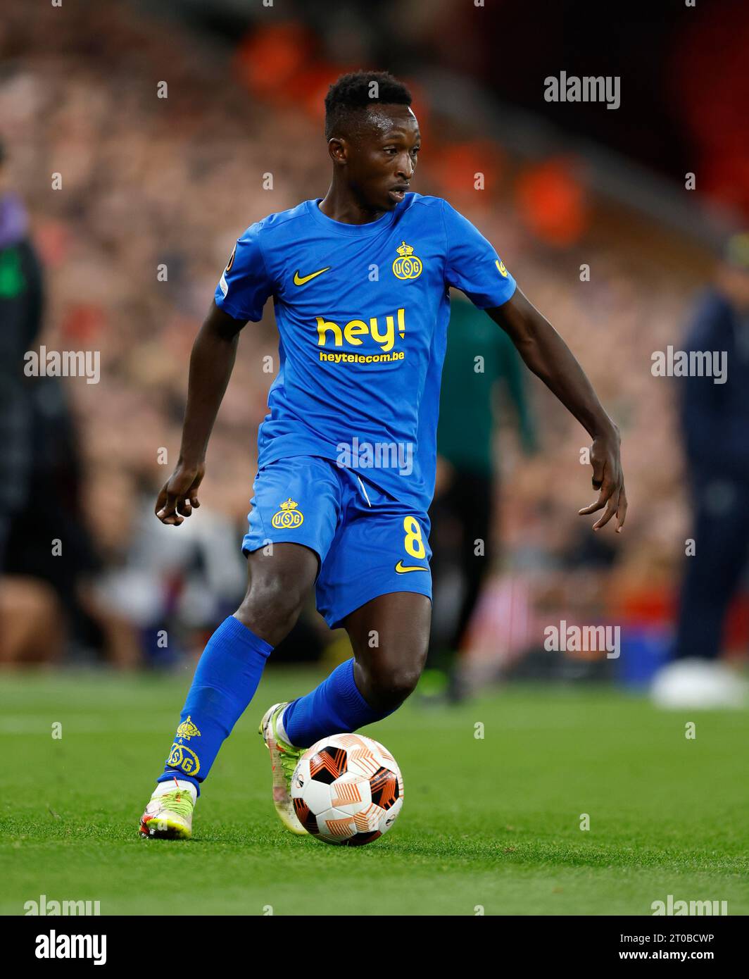 Union SG's Jean Amani during the UEFA Europa League Group E match at ...