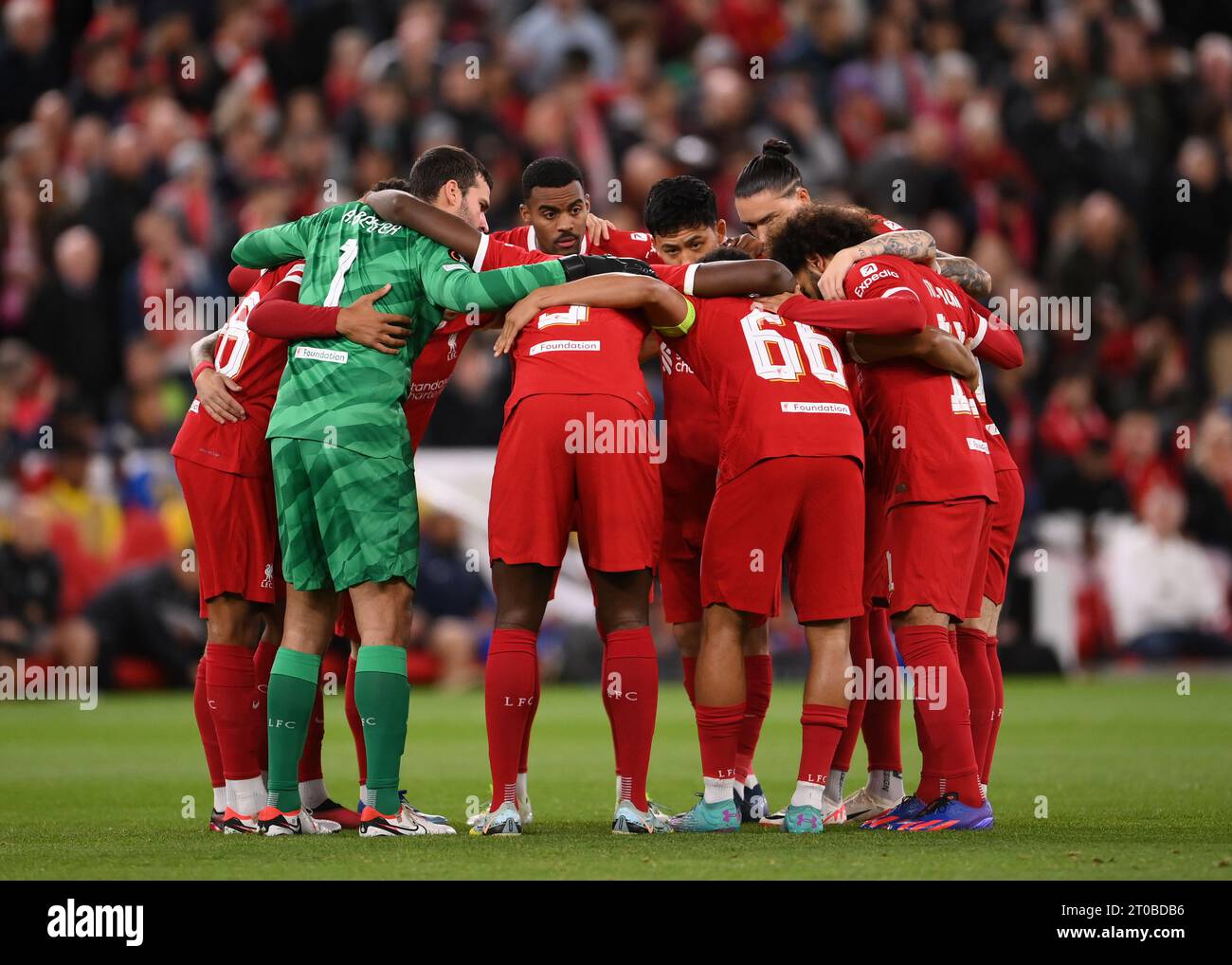 Liverpool players anfield 2023 hi-res stock photography and images - Alamy