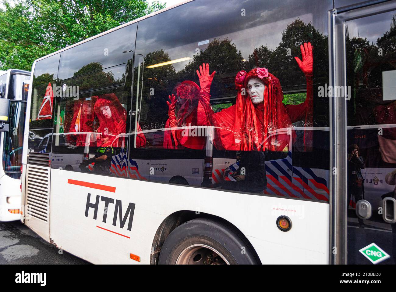 The Hague, Netherlands. 30th Sep, 2023. Extinction Rebellions' Red ...