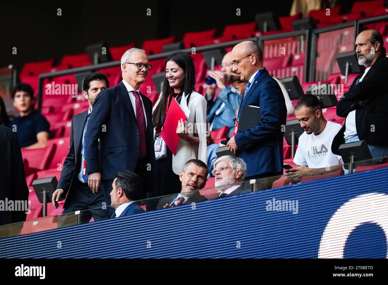 Madrid, Spain. 04th Oct, 2023. Madrid - Giorgio Marchetti during the ...
