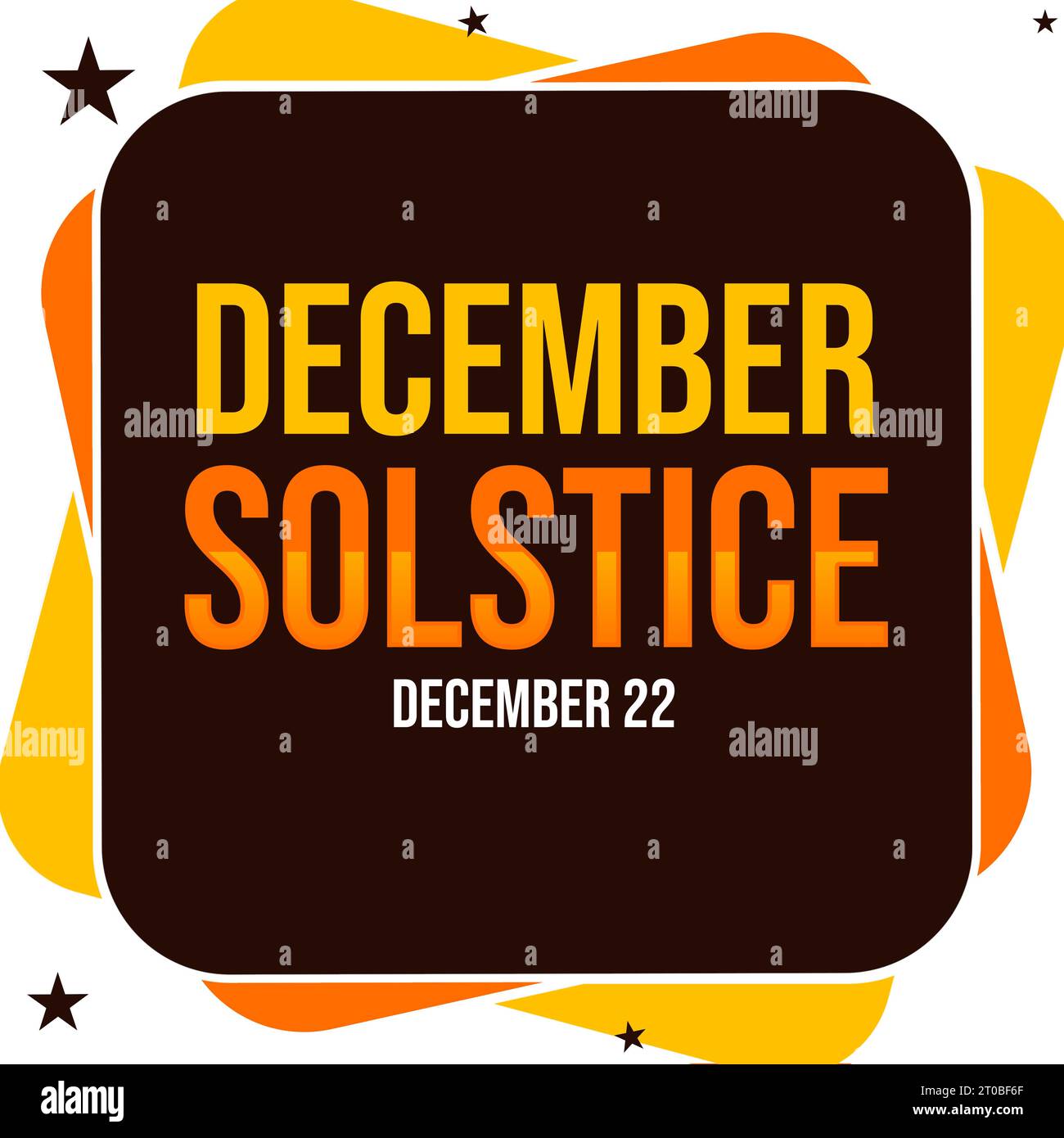 December 22 is observed as Solstice month at the end of year, colorful ...
