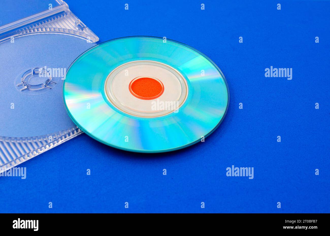 Colorful eighties compact disc Stock Photo - Alamy