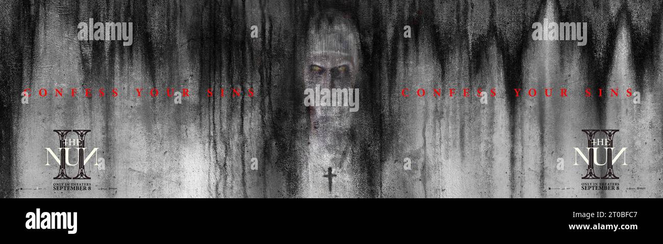 THE NUN II, (aka THE NUN 2), poster, Bonnie Aarons, 2023. © Warner Bros ...