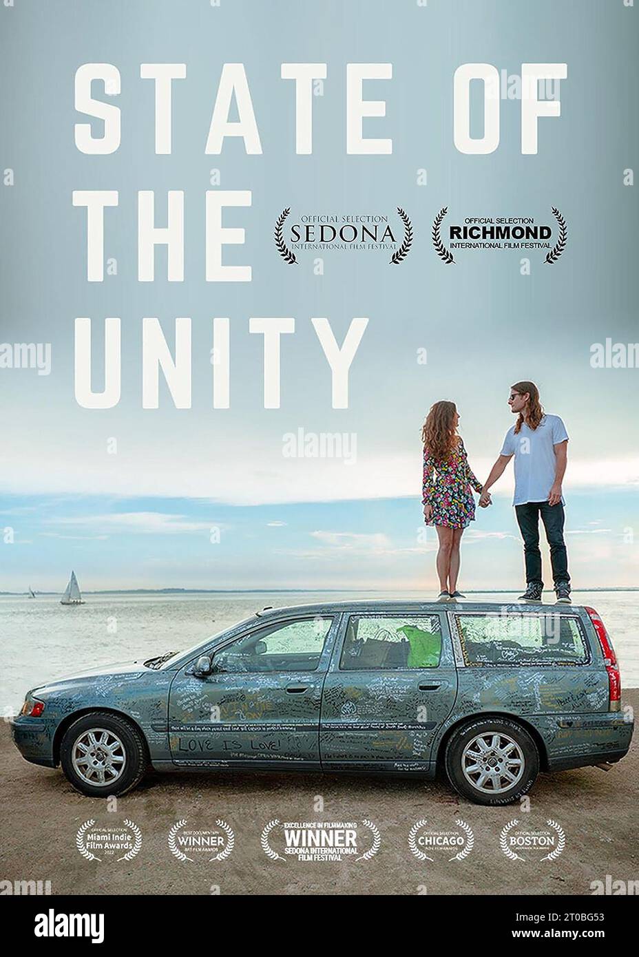 STATE OF THE UNITY, poster, from left: Jillian Ann Speece, Nathaniel ...