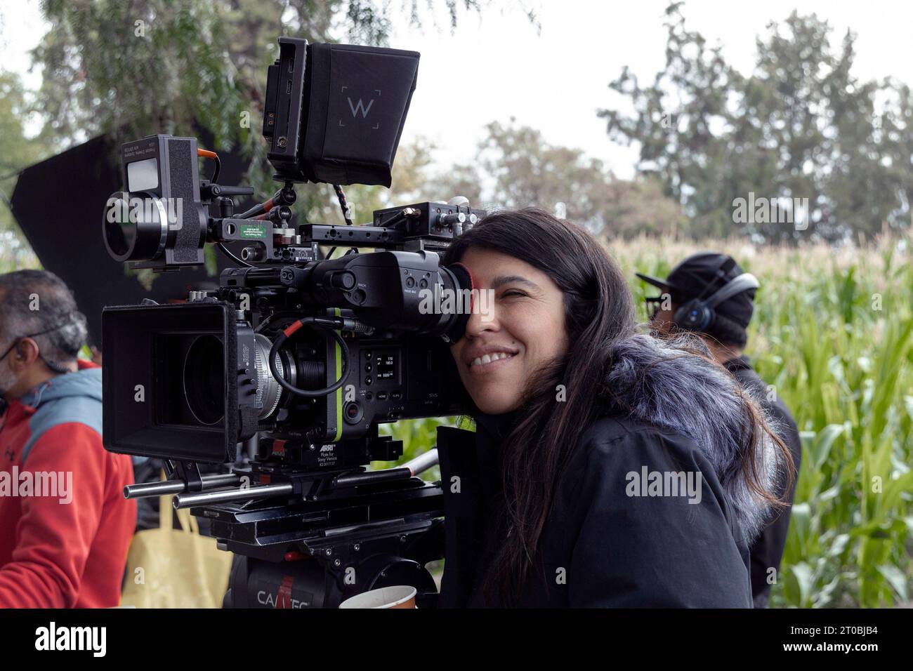 A MILLION MILES AWAY, director Alejandra Marquez Abella, on set, 2023. ph: Daniel Daza ...