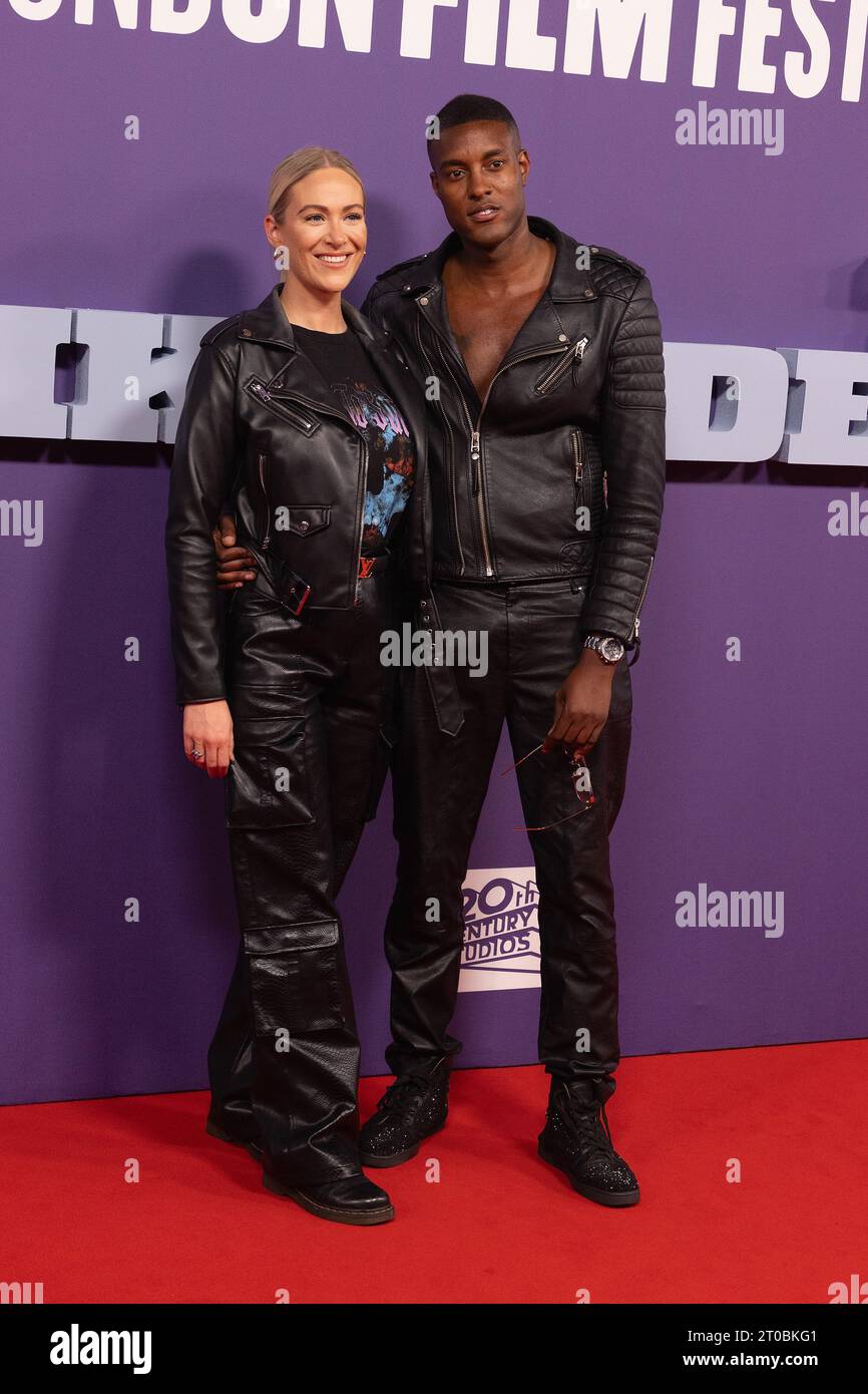 London, UK. 05 October, 2023. Stefan Pierre-Tomlin and guest attend THE ...