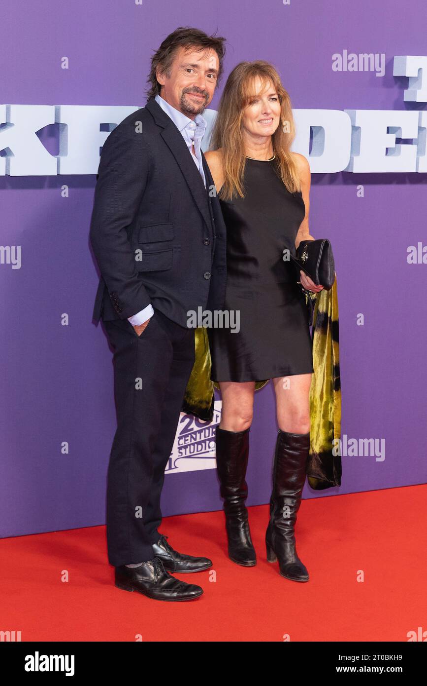 London, UK. 05 October, 2023. Richard Hammond and Mindy Hammond attend ...