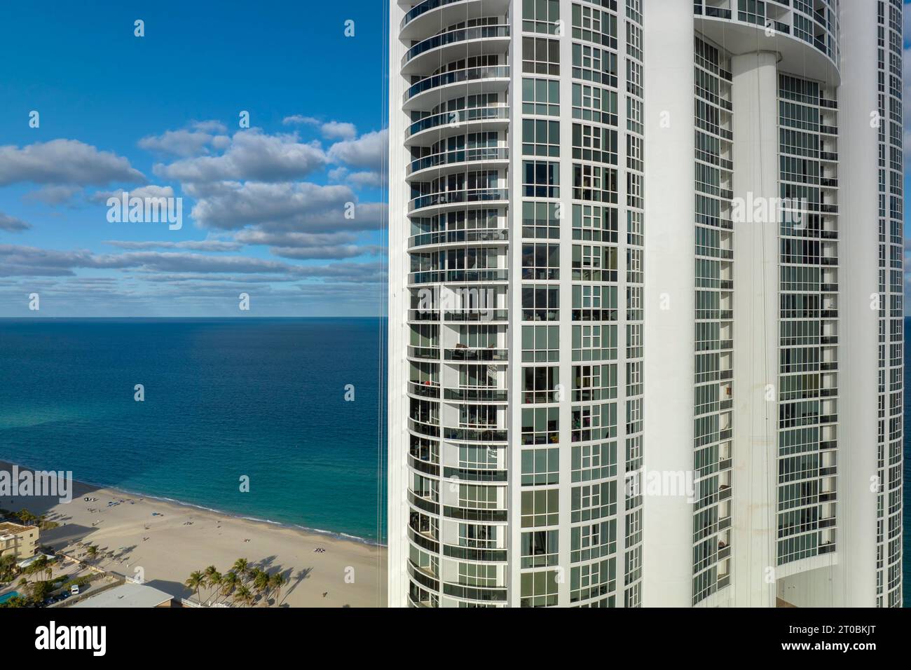 Sunny isles beach florida shoreline hi-res stock photography and images ...