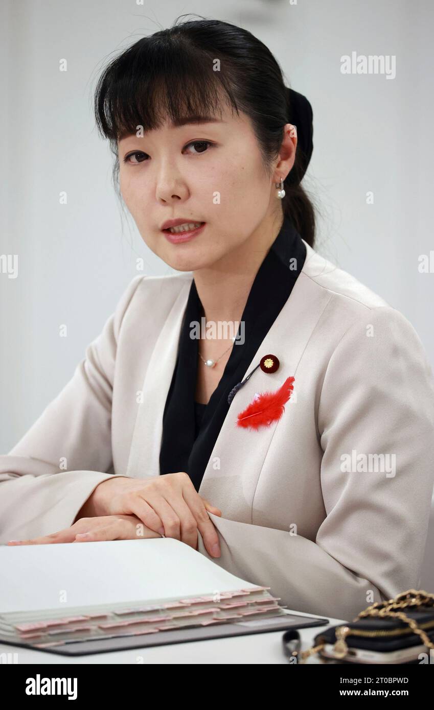 Japan's minister of state for measures for the declining birth rate ...