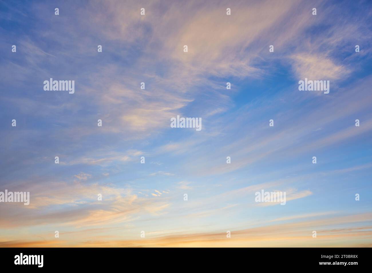 Panorama of evening sky with clouds. sunset Sky background, Sunrise sky ...