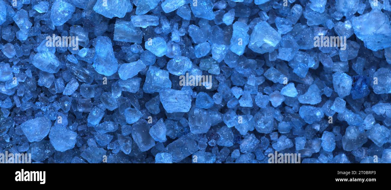 Aromatic sea salt as background, top view. Banner design Stock Photo ...