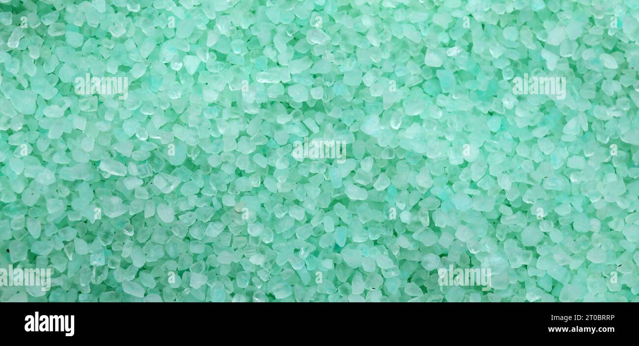 Aromatic sea salt as background, top view. Banner design Stock Photo ...