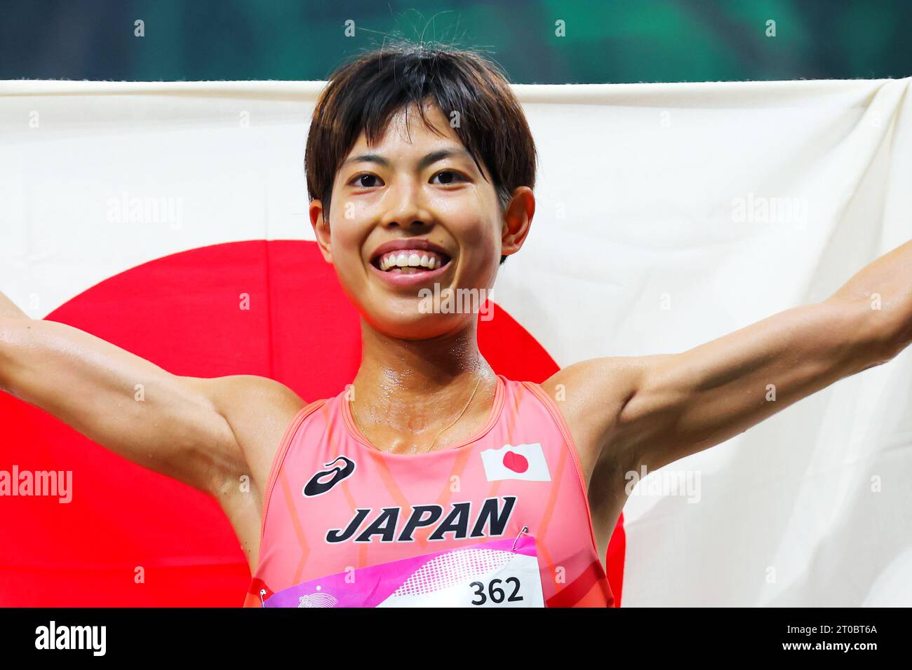 Hangzhou, China. 3rd Oct, 2023. Ririka Hironaka (JPN) Athletics : Women ...