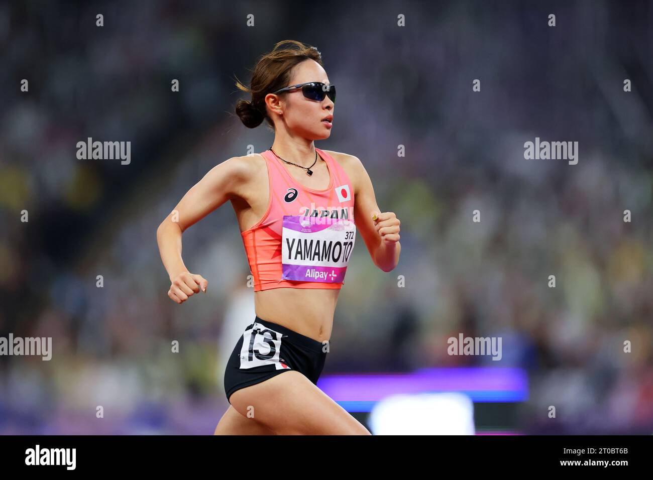 Hangzhou, China. 3rd Oct, 2023. Yuma Yamamoto (JPN) Athletics : Women's 5000m Final at Hangzhou ...
