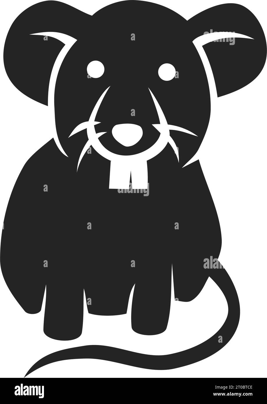 Rat Logo template Isolated. Brand Identity. Icon Abstract Vector ...