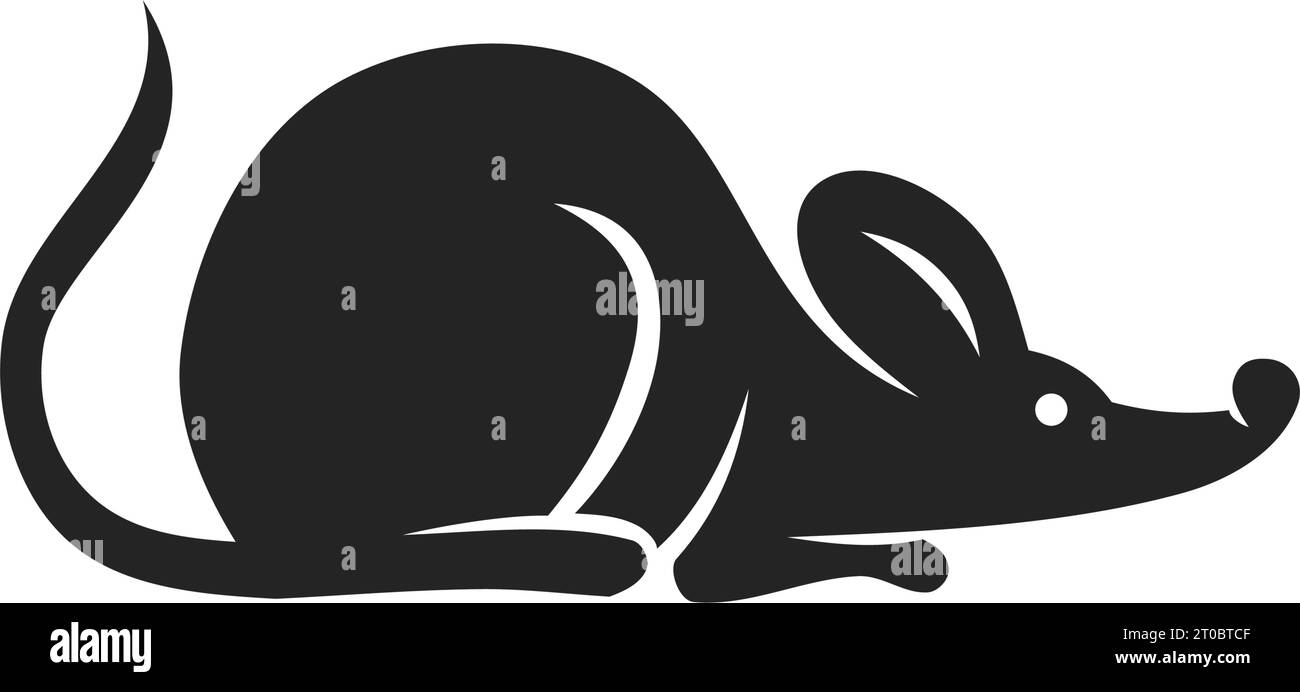 Rat Logo template Isolated. Brand Identity. Icon Abstract Vector ...