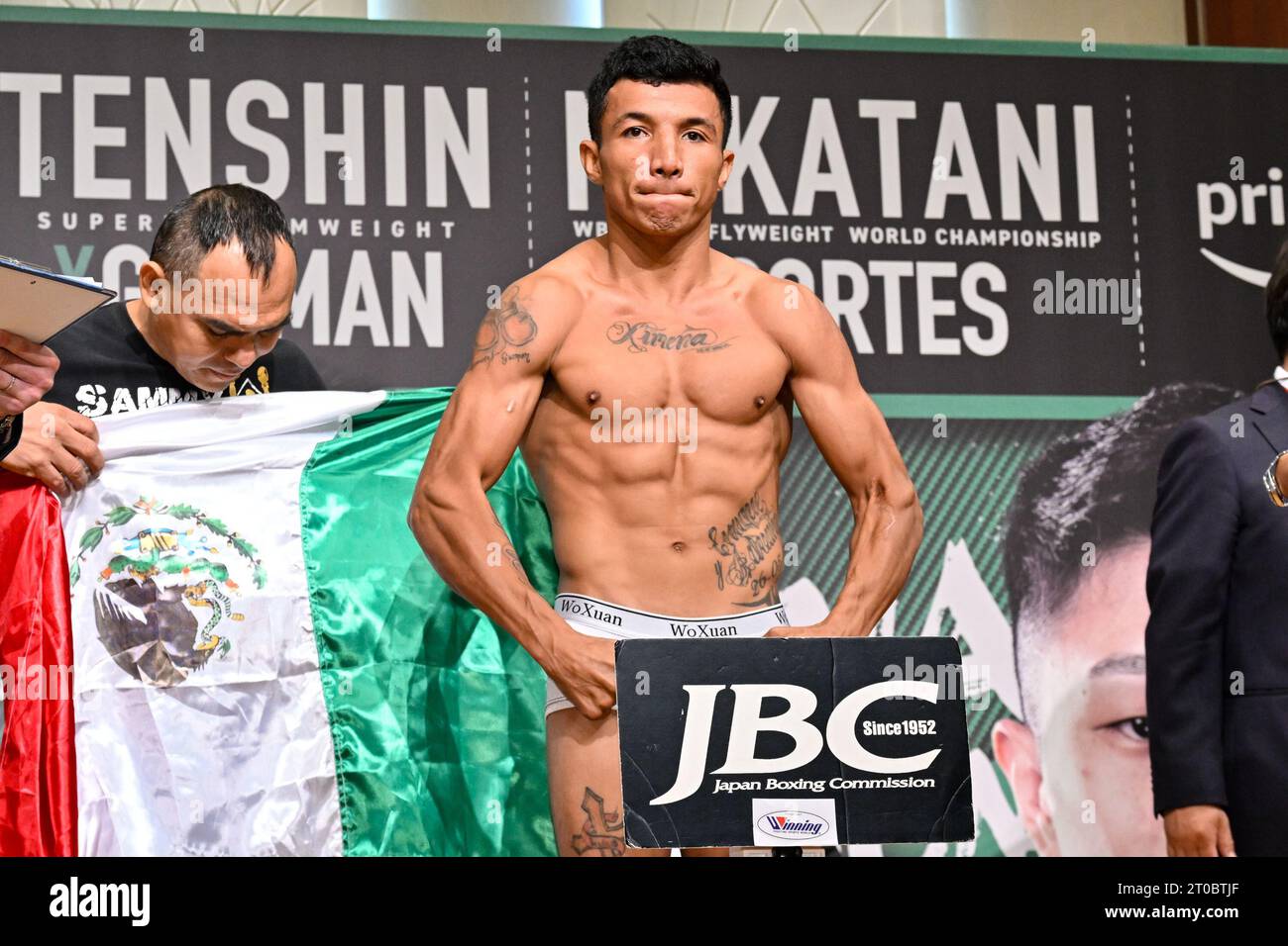 Tokyo, Japan. 17th Sep, 2023. Mexico's Luis Guzman attends the official ...