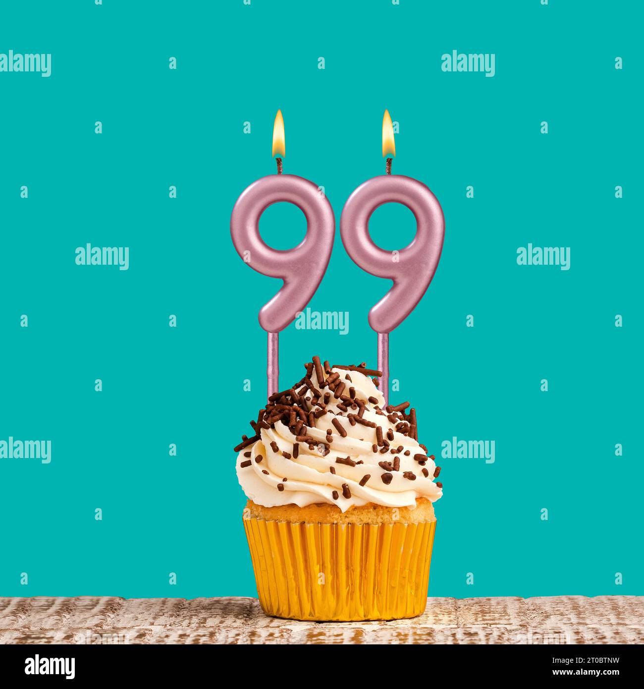 Birthday candle number 99 hi-res stock photography and images - Alamy