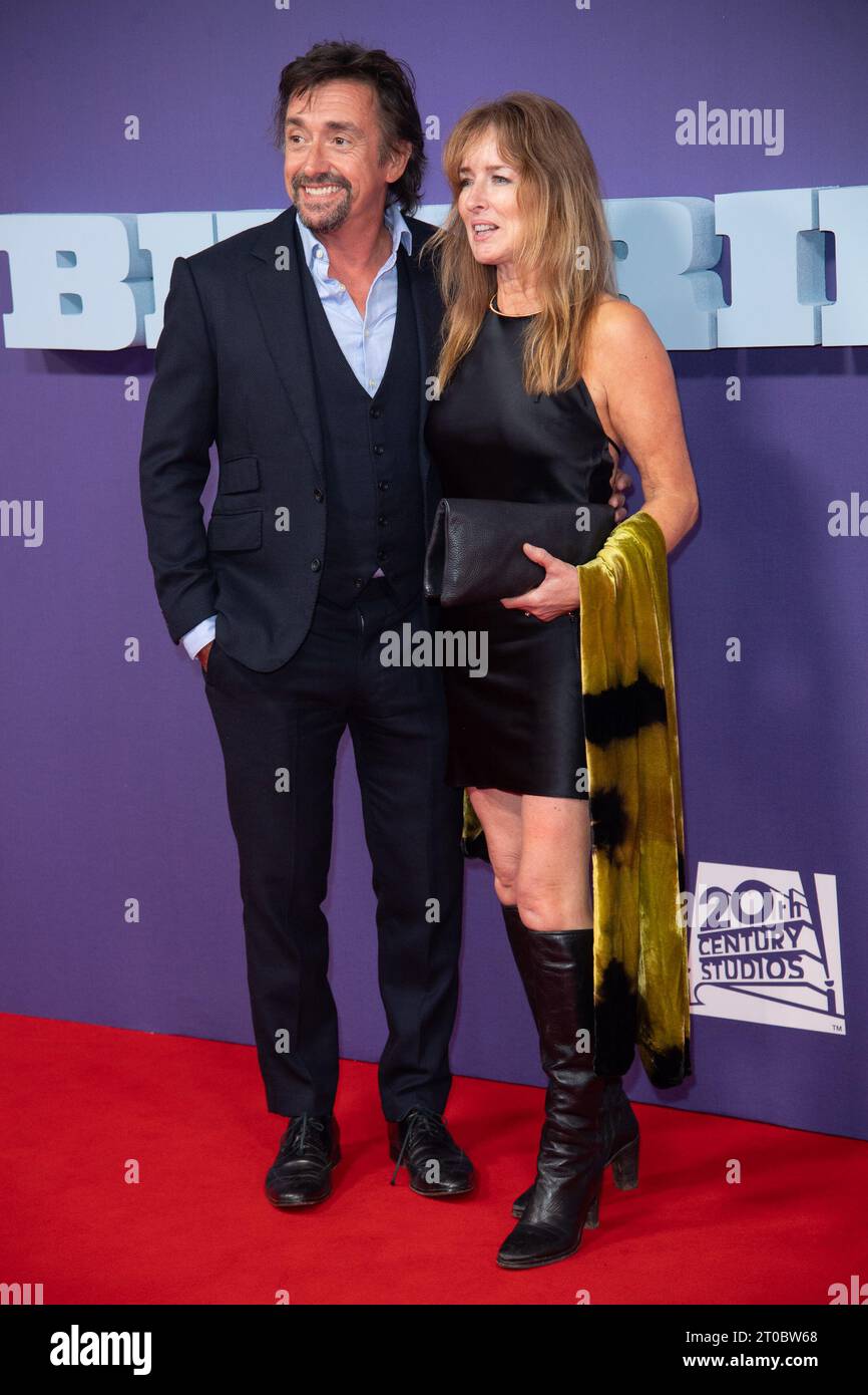 London, UK. 05 Oct, 2023. Pictured: Richard Hammond and wife Mindy ...