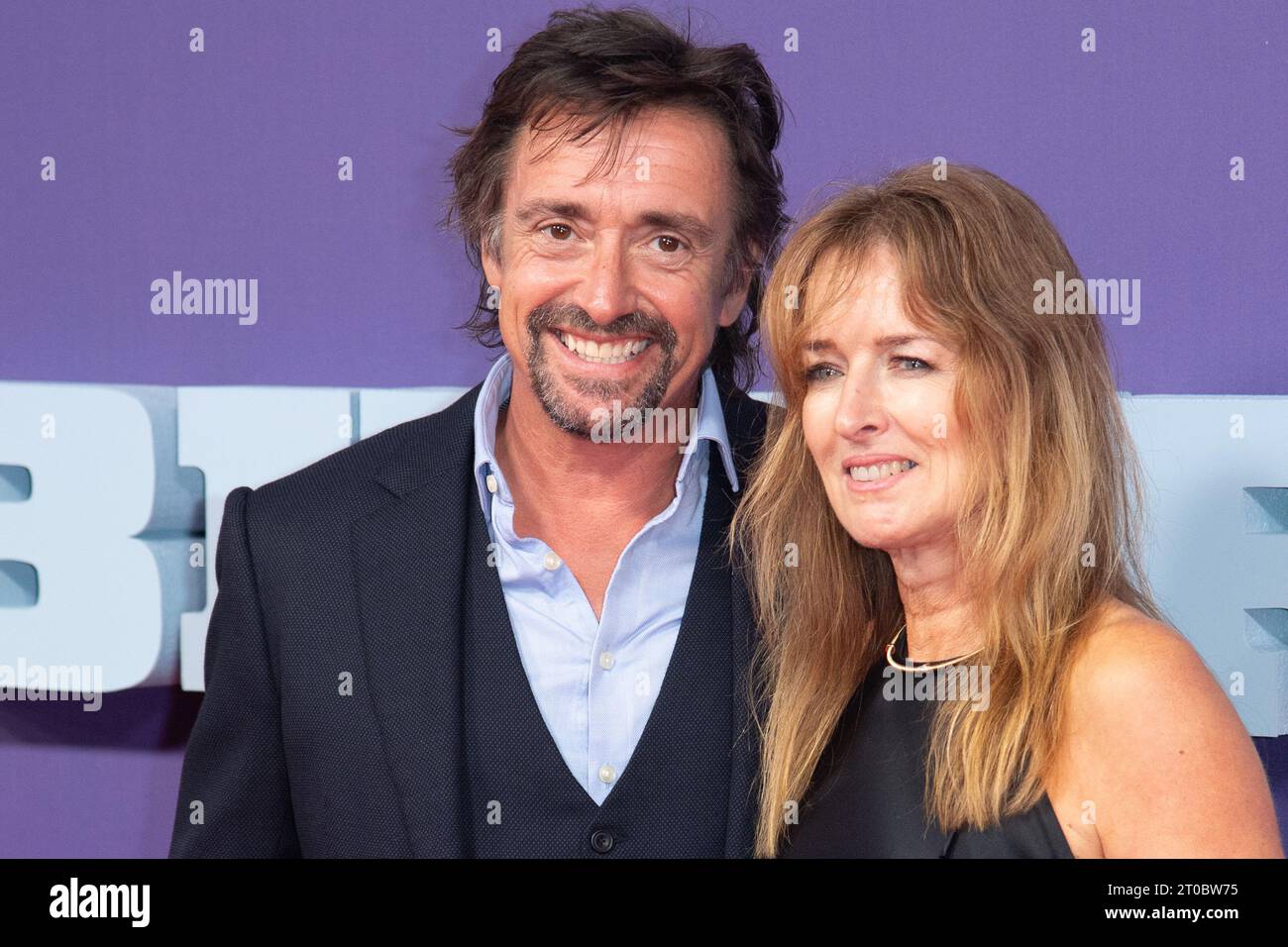London, UK. 05 Oct, 2023. Pictured: Richard Hammond and wife Mindy ...