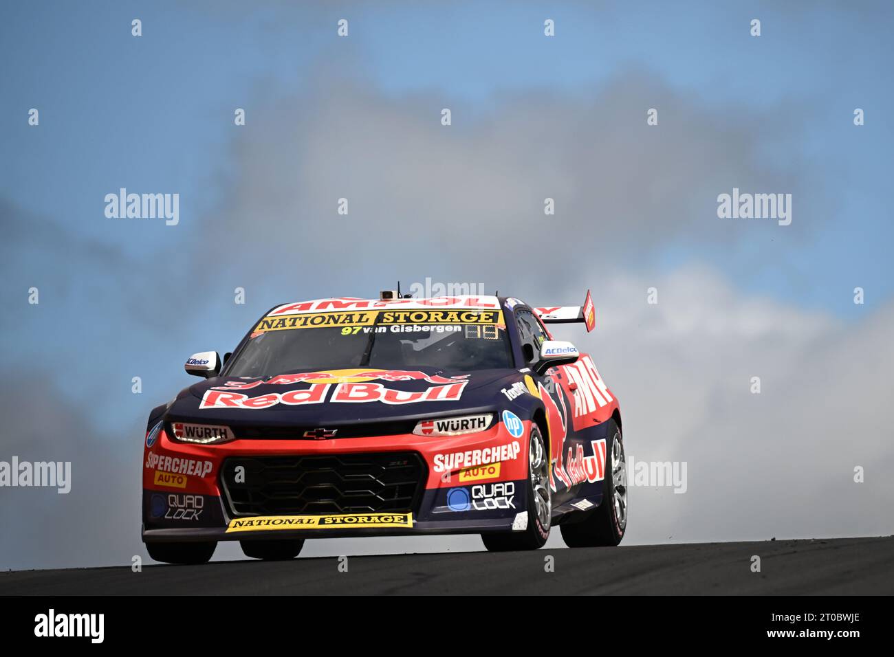Bathurst, Australia. 06th Oct, 2023. Shane van Gisbergen drives the Red ...