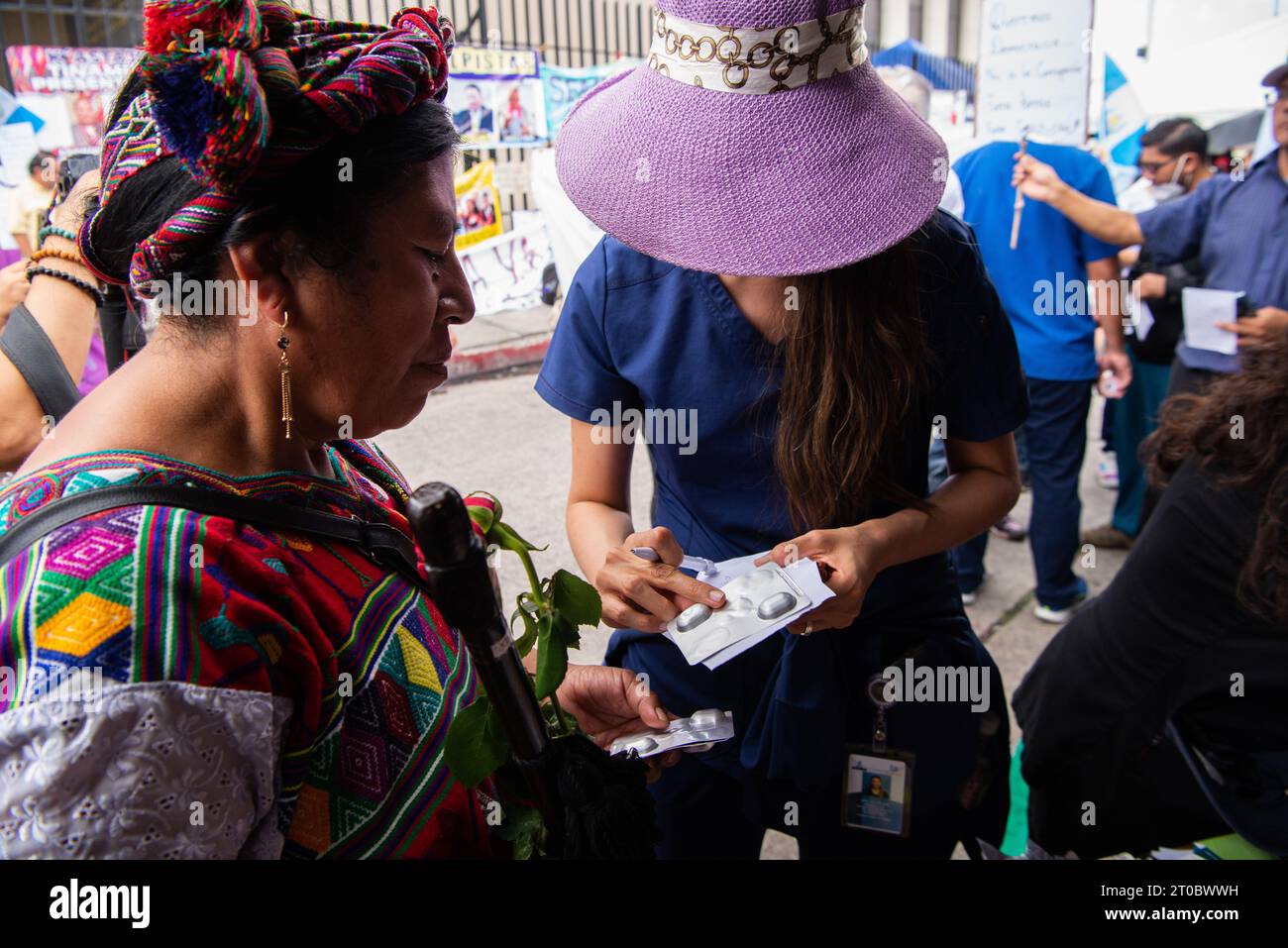 Guatemala City, Guatemala City, Guatemala. 5th Oct, 2023. For the ...