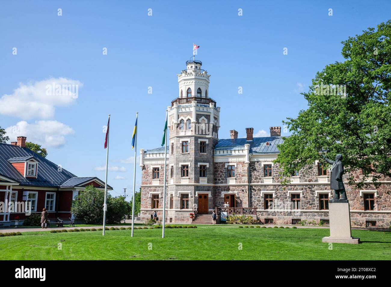 Siguldas pils hi-res stock photography and images - Alamy