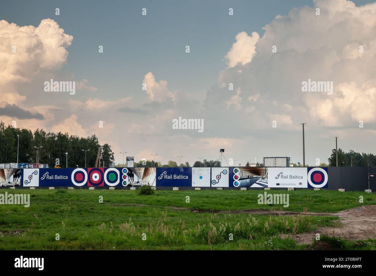 Rail baltica sign hi-res stock photography and images - Alamy
