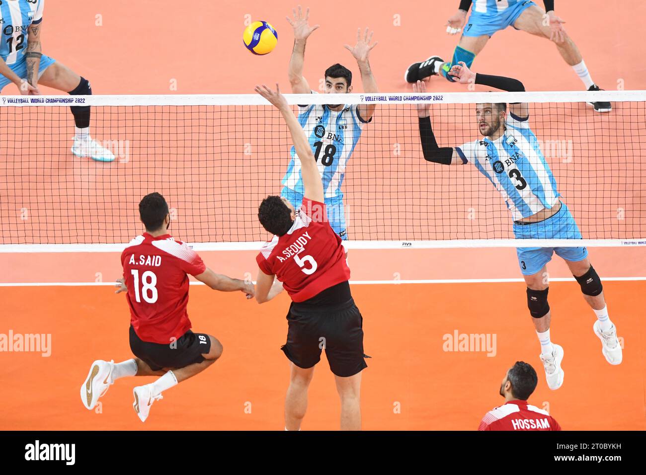 Martin Ramos, Jan Martínez Franchi (Argentina); Abdelrahman Seoudy ...