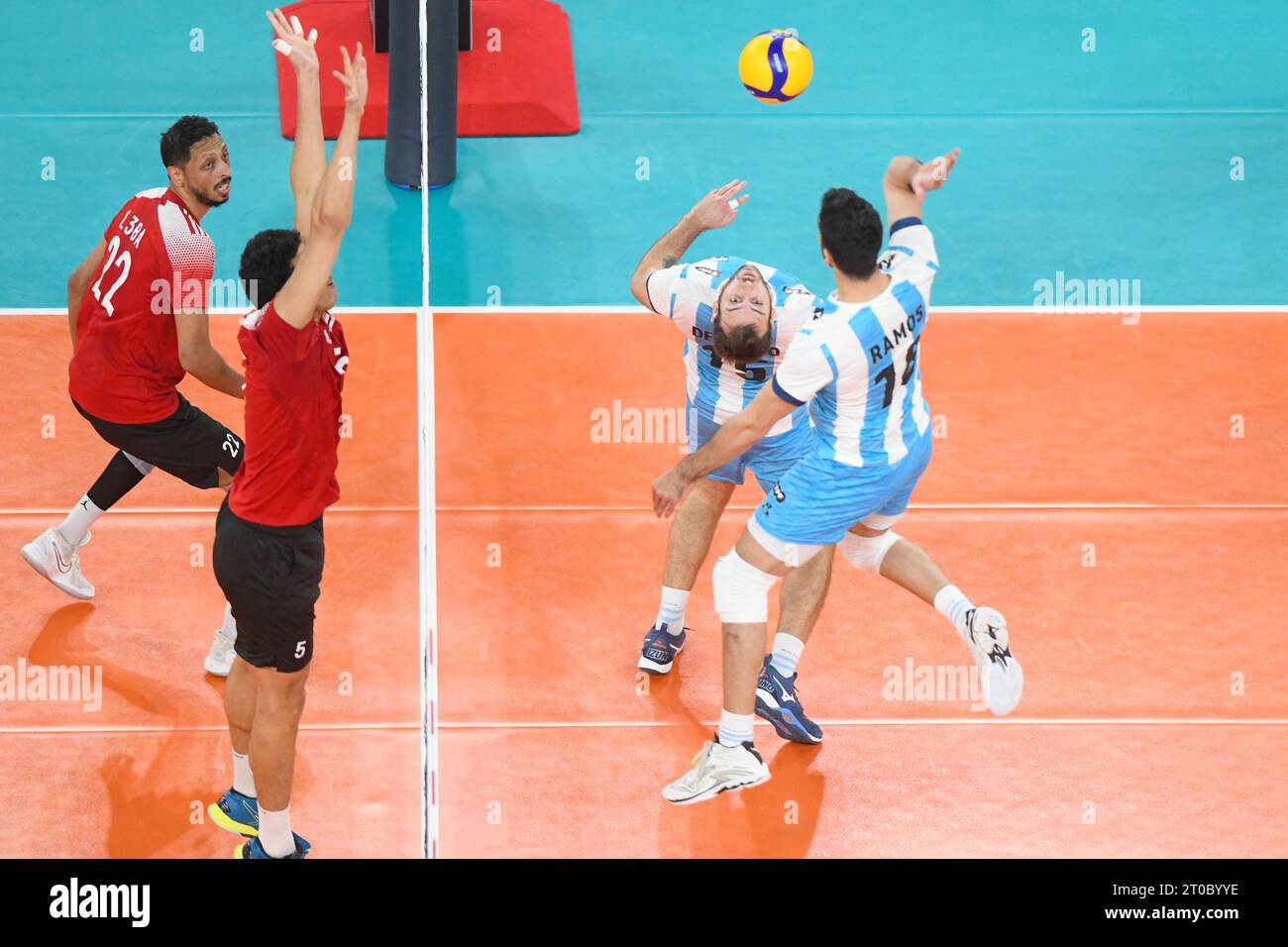 Luciano De Cecco, Martin Ramos (Argentina), Abdelrahman Seoudy (Egypt ...