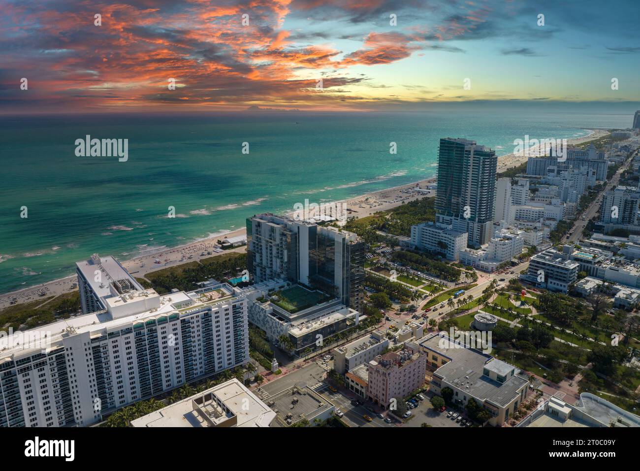 Travel destination and tourism infrastructure in southern USA. South ...