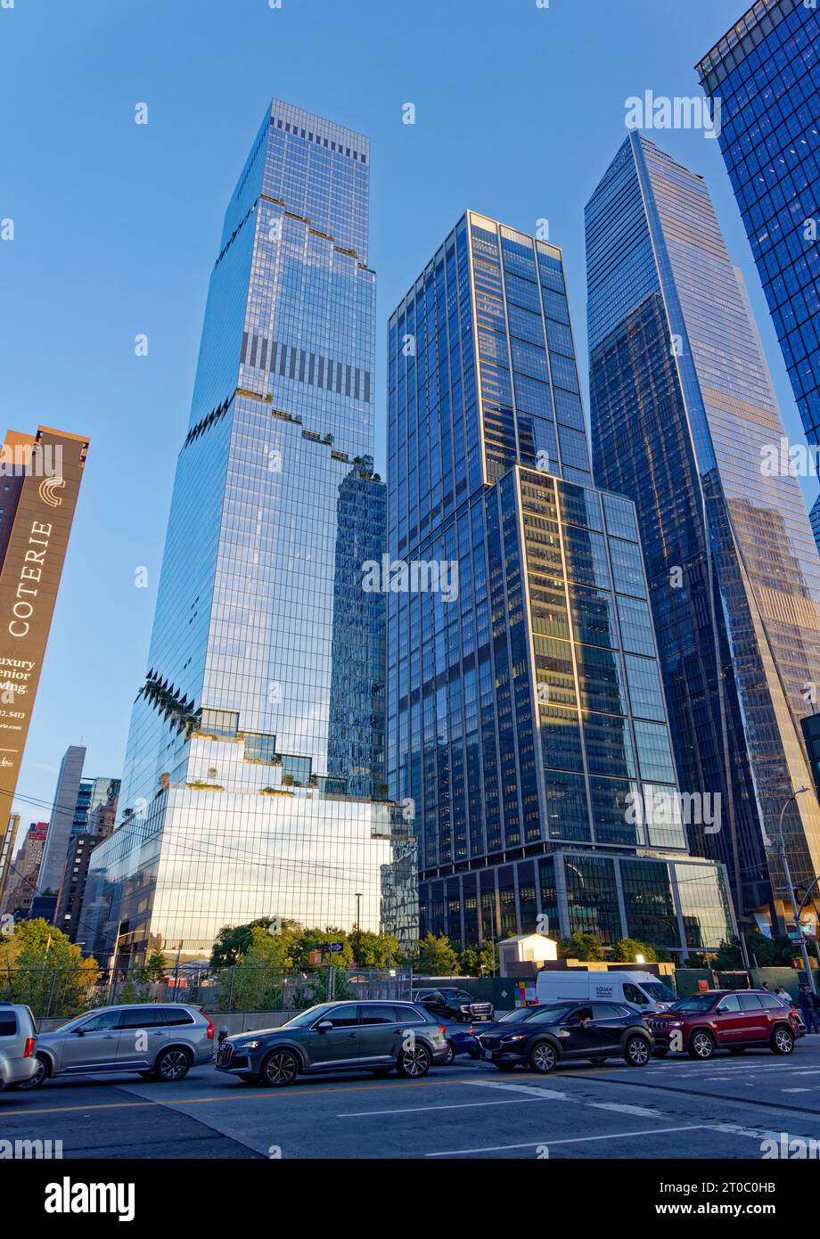 Foster + Partners designed 50 Hudson Yards, a 78-story office building ...
