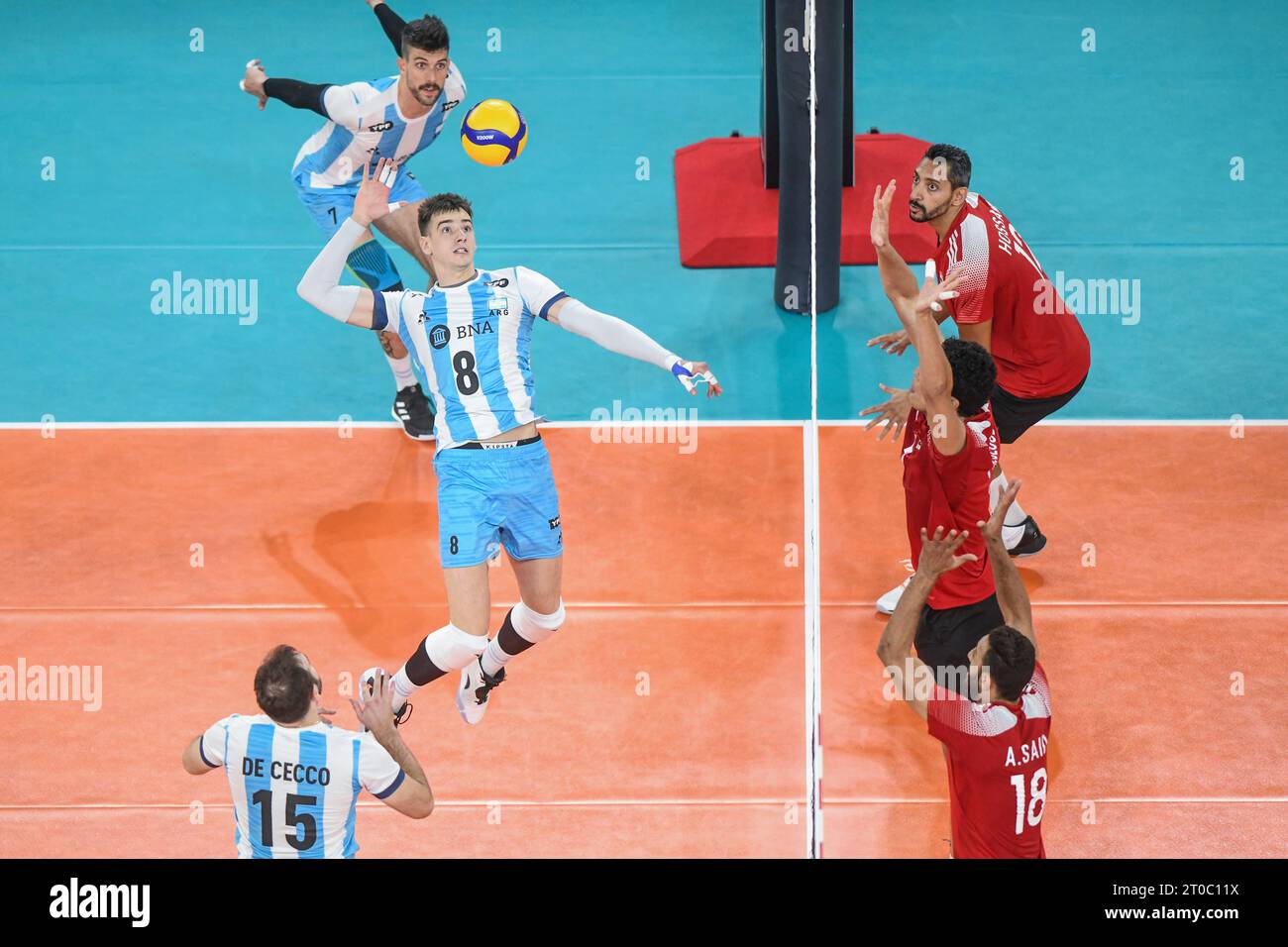 Agustin Loser, Facundo Conte, Luciano de Cecco (Argentina) against ...